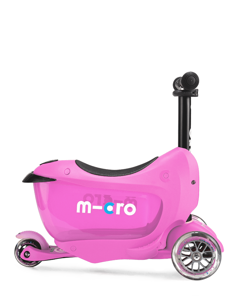Mini2go Deluxe Plus Pink - micro-mobility.com