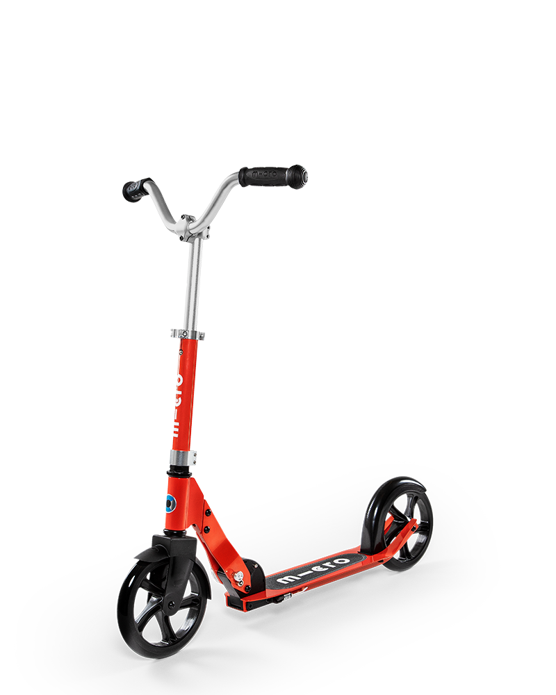 Mini Micro Deluxe Flux LED Red - micro-mobility.com